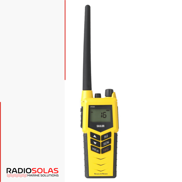 VHF PORTÁTIL SAILOR SP3520 GMDSS COMPLETO - Radio SOLAS